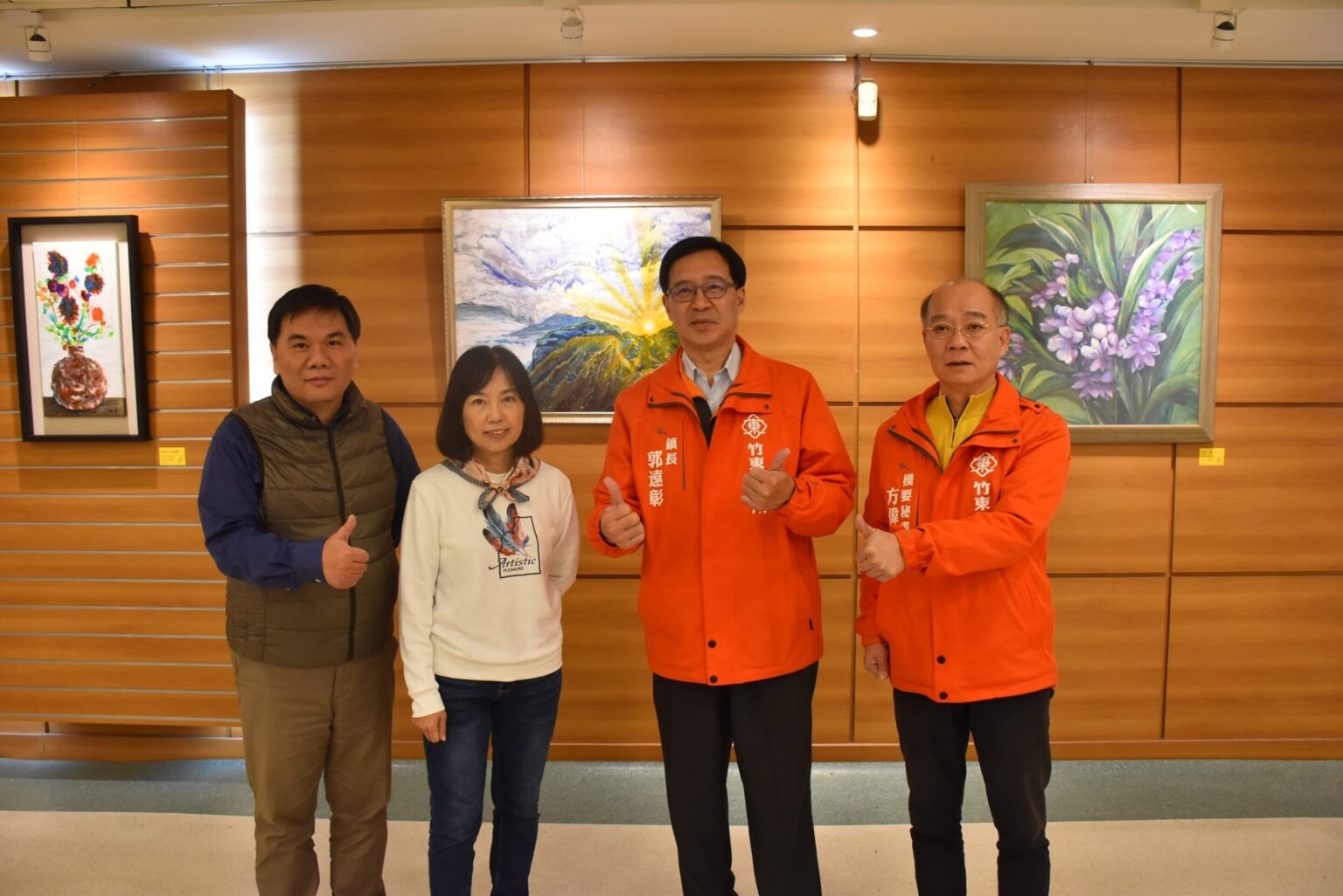 竹東樹杞林文化館推出 旅法藝術家余佳芳「風動青色幻想曲」個展 – GOTHE